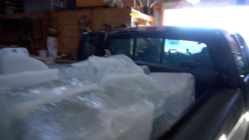 Harvest Pond Ice to Fill an Ice House for a Year of Off-Grid ...